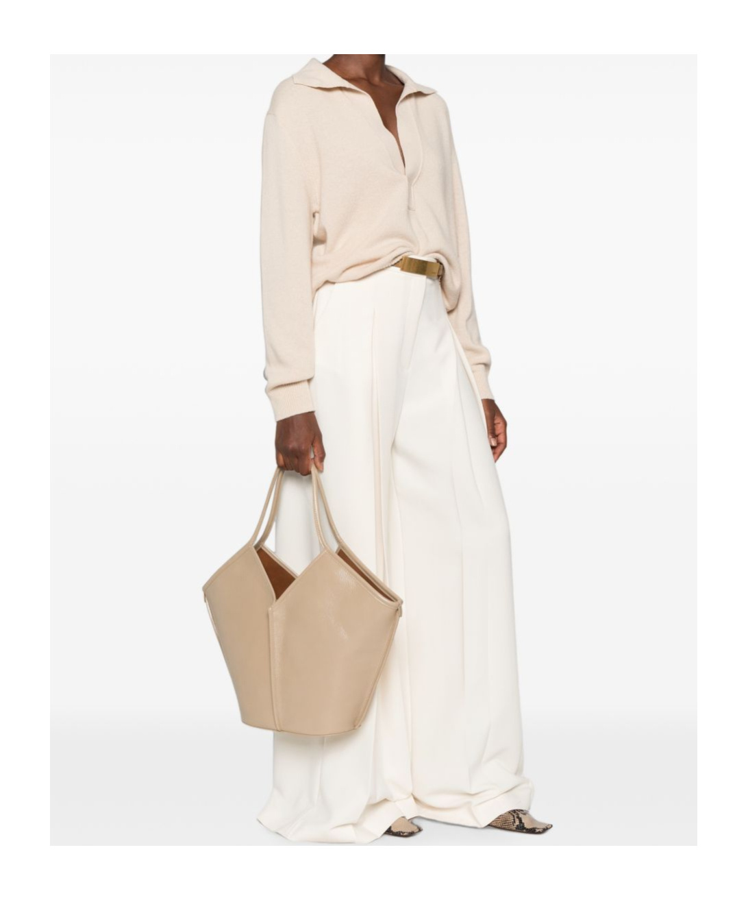 HEREU Calella Leather Tote Bag